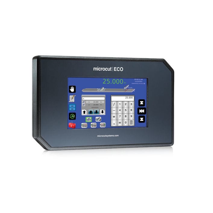 Control system with touchscreen - Microcut® ECO - Papercutters