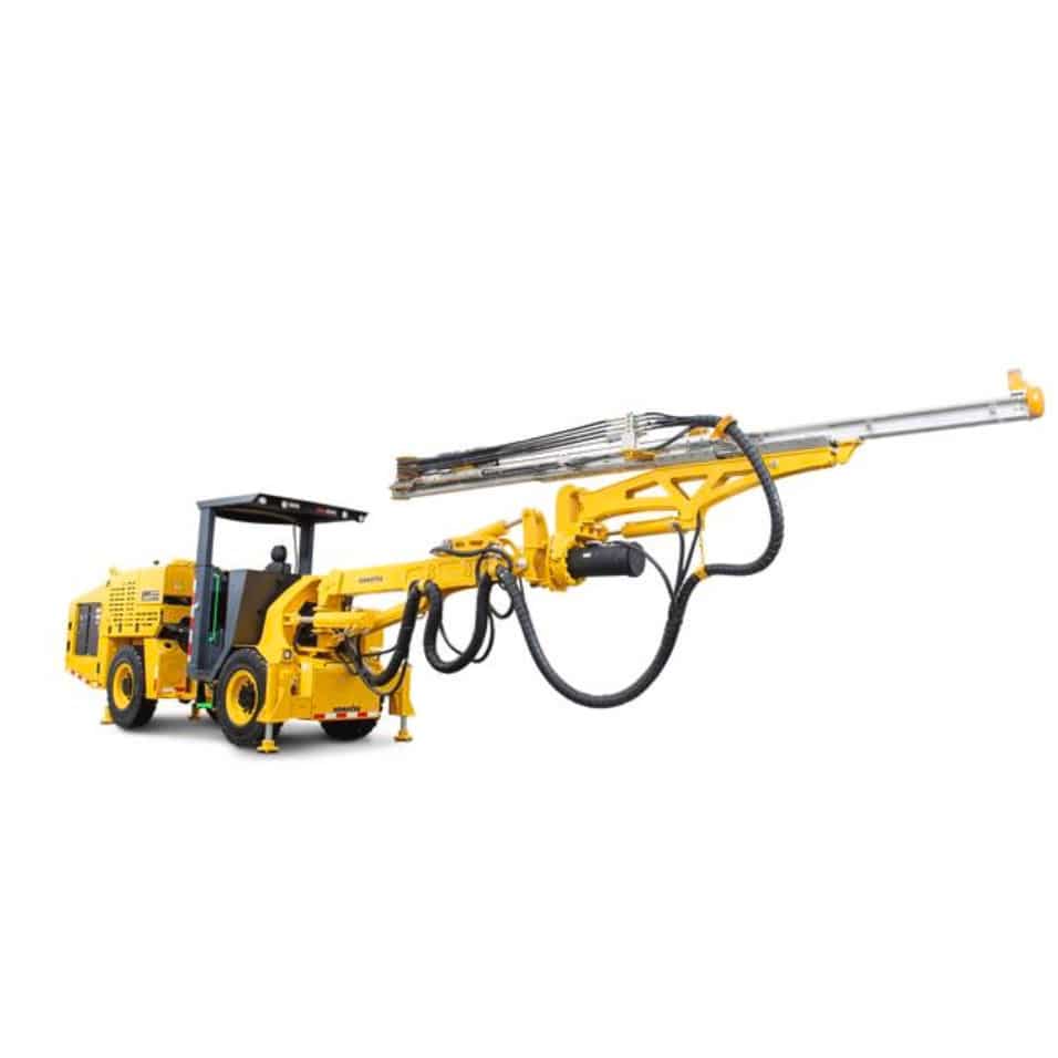 Jumbo drilling rig - ZJ21 - Komatsu Construction and Mining Equipment