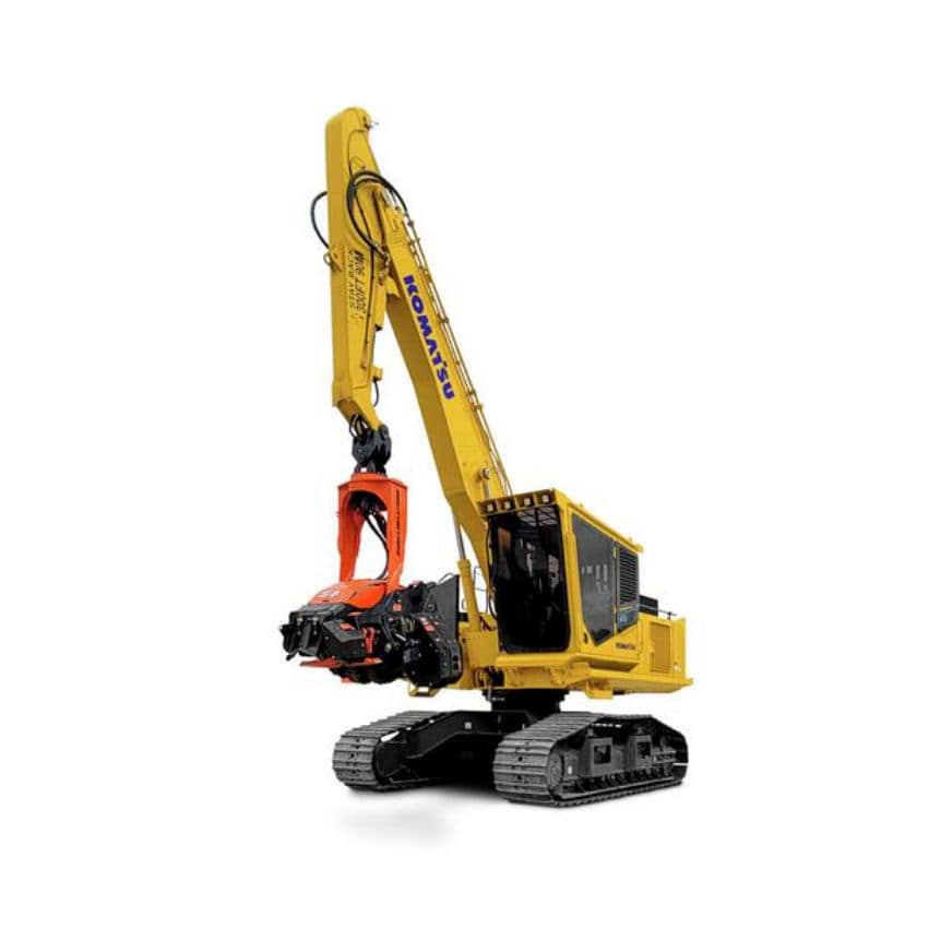 Crawler forestry harvester - PC230F-11 - Komatsu Construction and ...