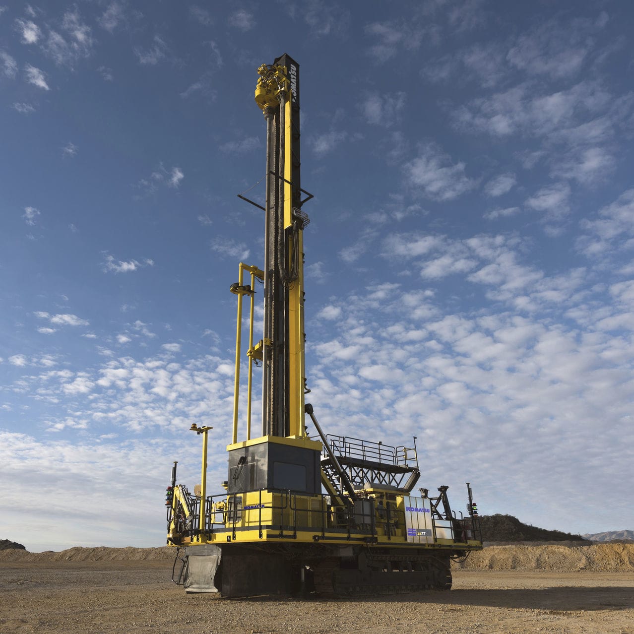 Blasthole drilling rig - ZR77 - Komatsu Construction and Mining ...