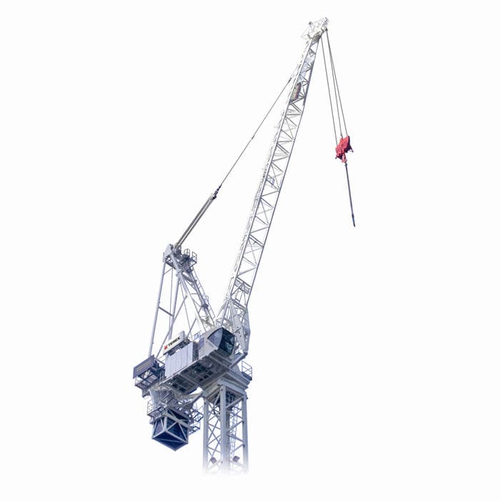 Fixed crane - CTL 650F-45 - TEREX CRANES - luffing jib / tower / for ...