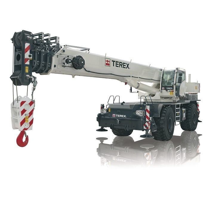 Mobile crane - TRT 90 - TEREX CRANES - telescopic / for construction ...