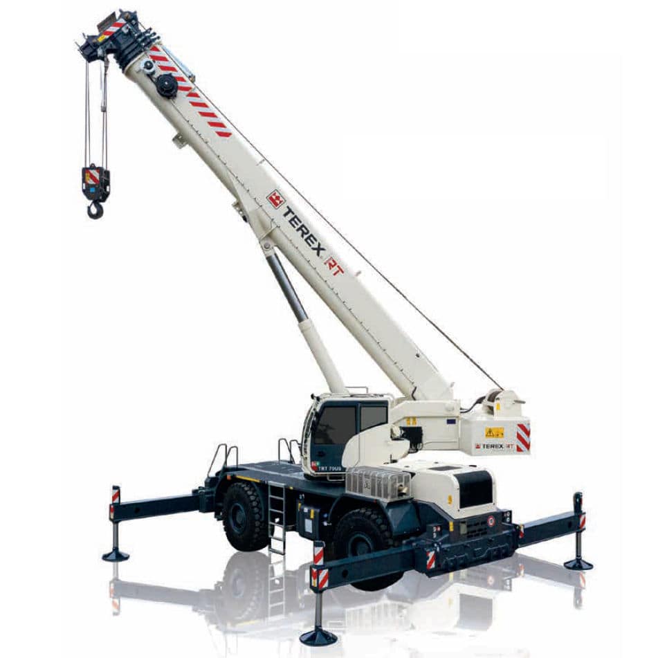 Mobile crane - TRT 70US - TEREX CRANES - telescopic / rough terrain ...