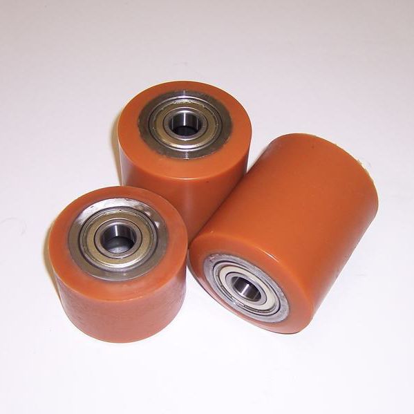 Bearing wheel type roller - RT series - LAG SPA - steel / polyurethane ...