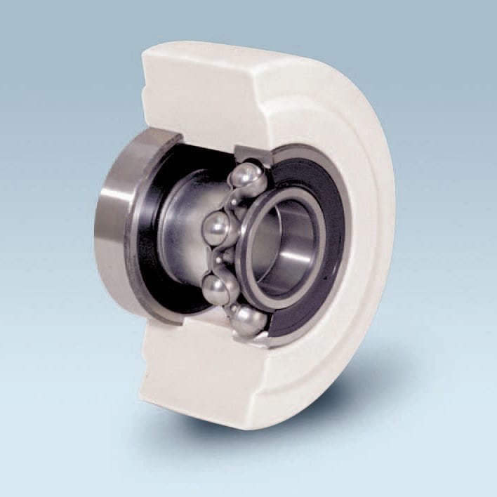 Wheel with solid tire - POLINYL-EXTRA series - LAG SPA - polyamide ...