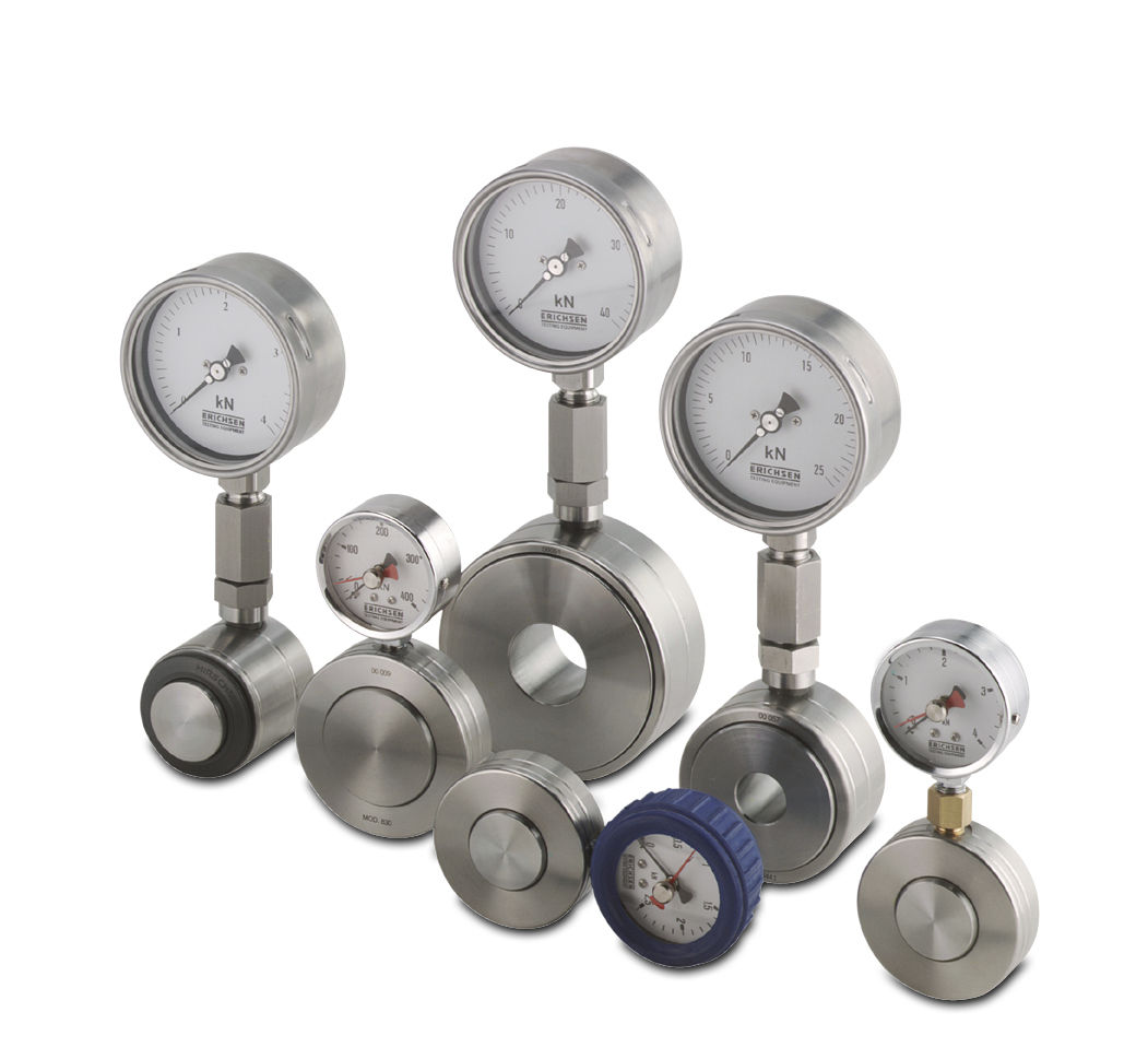 Compression load cell - 830/833/844 - ERICHSEN GmbH & Co. KG - button ...