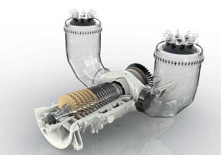 Gas turbine - AE94.2 - Shanghai Electric Group Co., Ltd. - for power ...