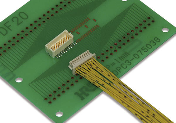 Wire-to-board connector - DF20 series - Hirose Electric Europe B.V ...