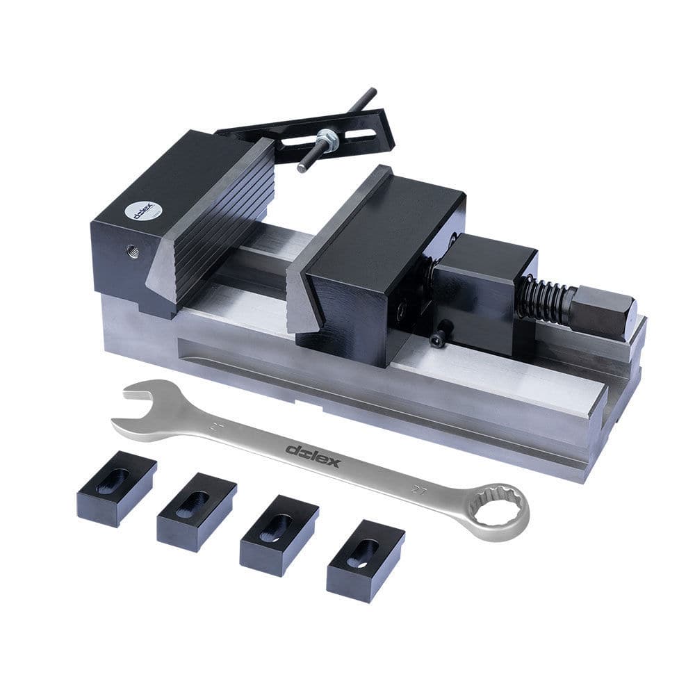 Machine tool vice - 720-30 - DOLEX - vertical / screw / compact