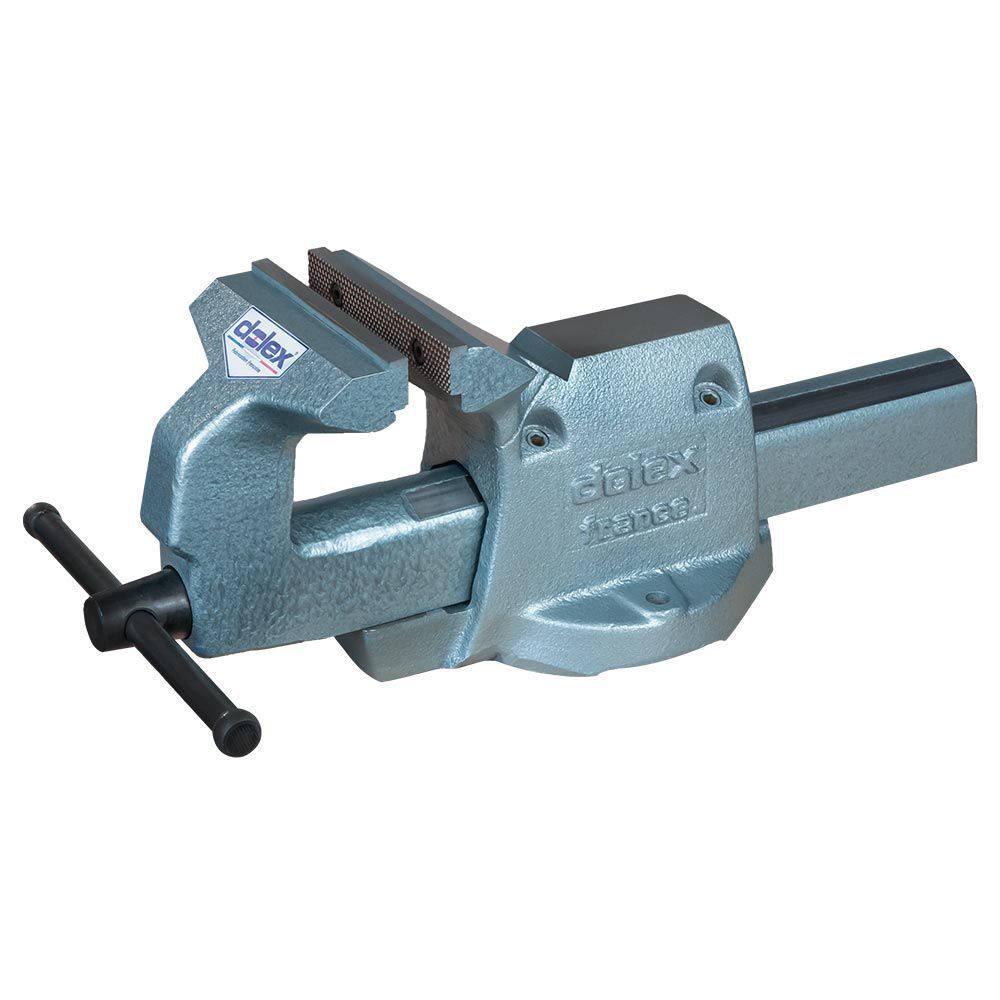 Bench-top vice - 56 - DOLEX - hand / swivel / hardened steel