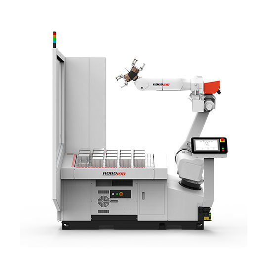 Robotic loading cell - Mill-Assist Essential - RoboJob - unloading ...