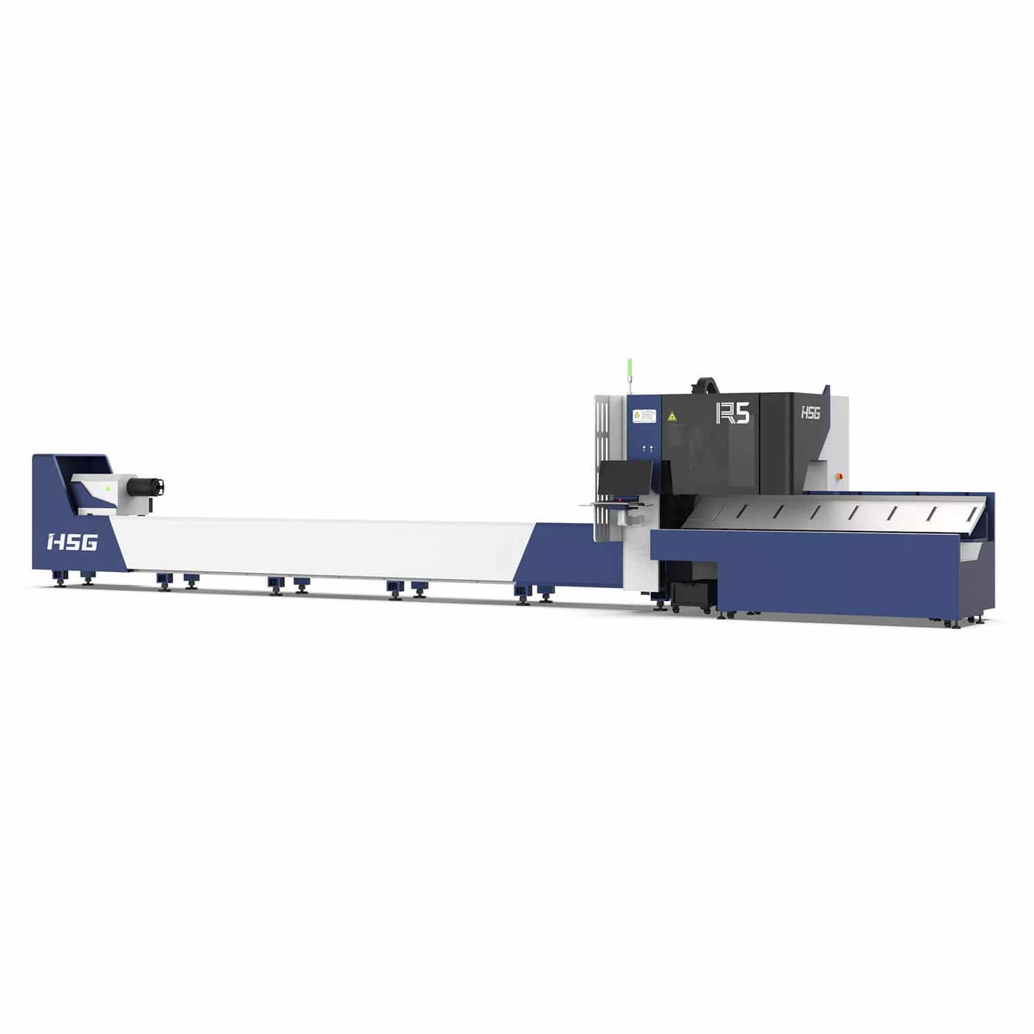 Fiber laser cutting machine - R5 - HSG LASER CO.,LTD - for metal / tube ...