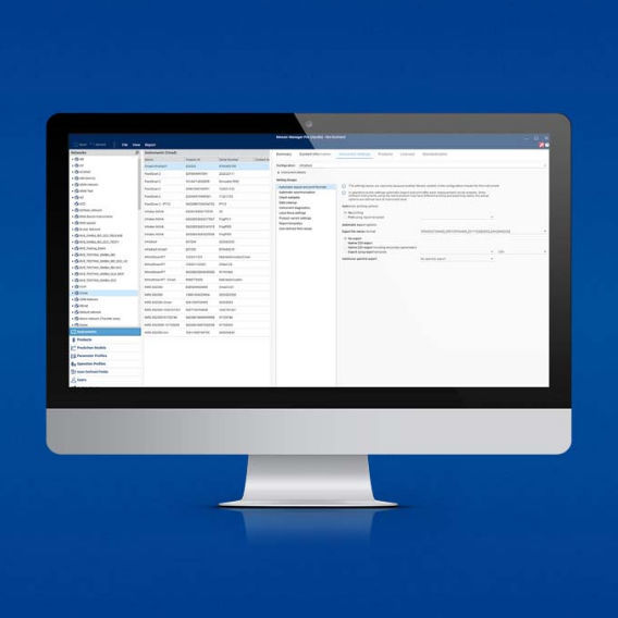 Analysis Software Fossmanager™ Foss Management Control