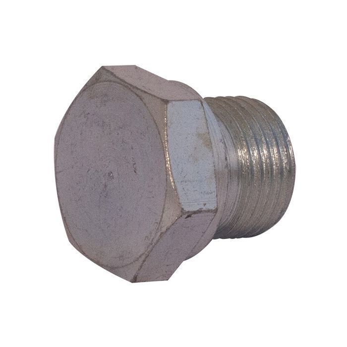Round plug - 7501-00 series - Hydroscand - threaded / steel