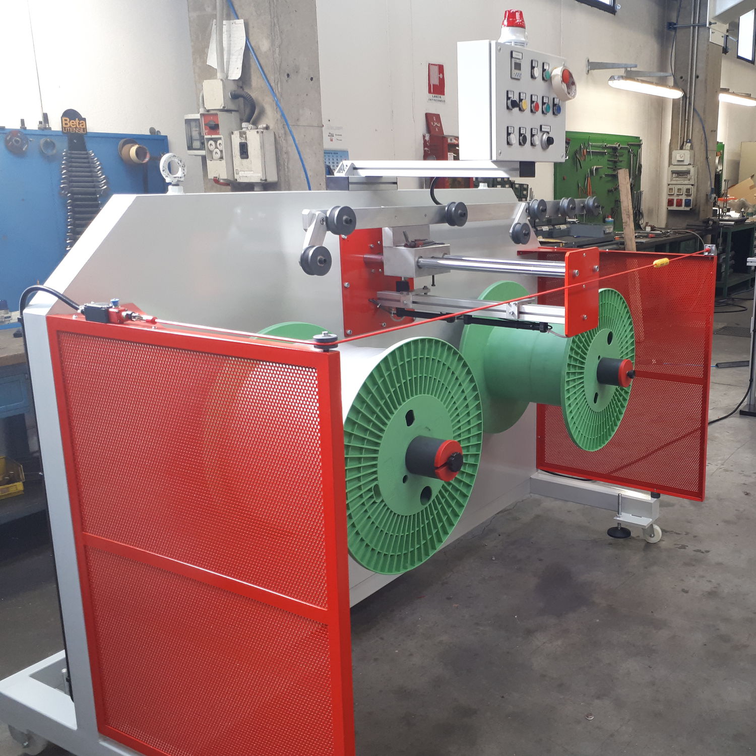 Tube winding machine - AV-TK - Teknomast Srl