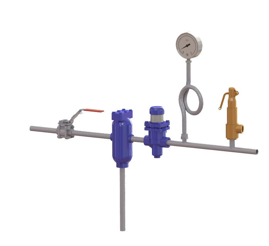 Steam pressure regulator and reducer - GICONMES IBÉRICA - industrial ...