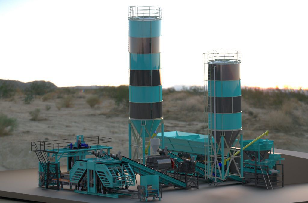 Concrete block making machine - MVS-3615 - MVS Proje - automatic