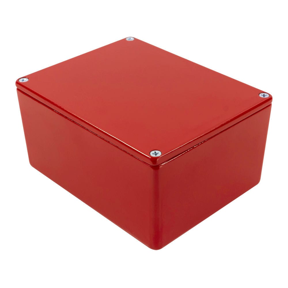 Die-cast enclosure - RTM5007/17-RED - 5000 Series - CamdenBoss Ltd ...
