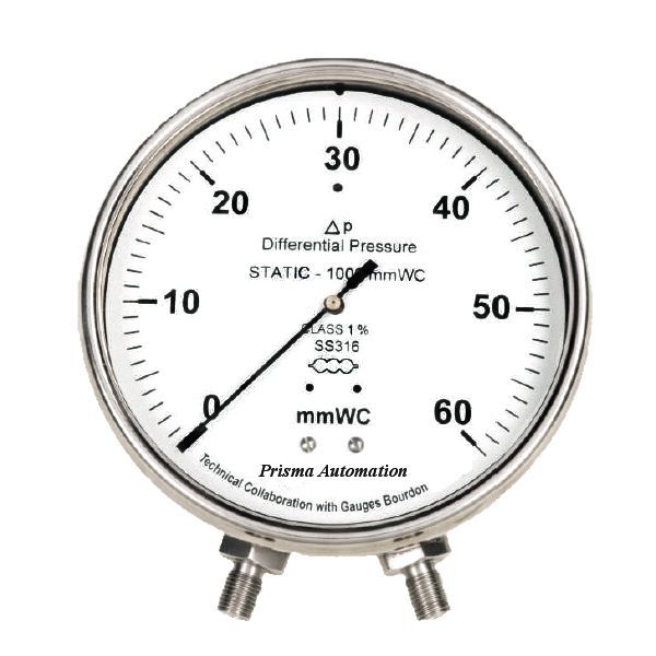 Differential pressure gauge - DPG-C - Prisma Instruments - dial ...