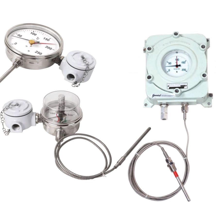 NPT 1/2 temperature switch - Prisma Instruments - aluminum / IP67 / analog