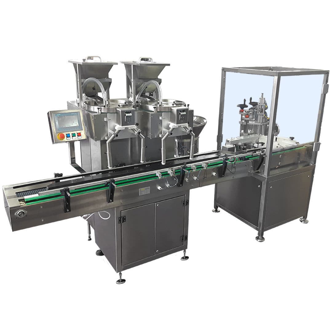 Bottle counting and capping machine - ACL 3000 D - MultiGel Srl ...