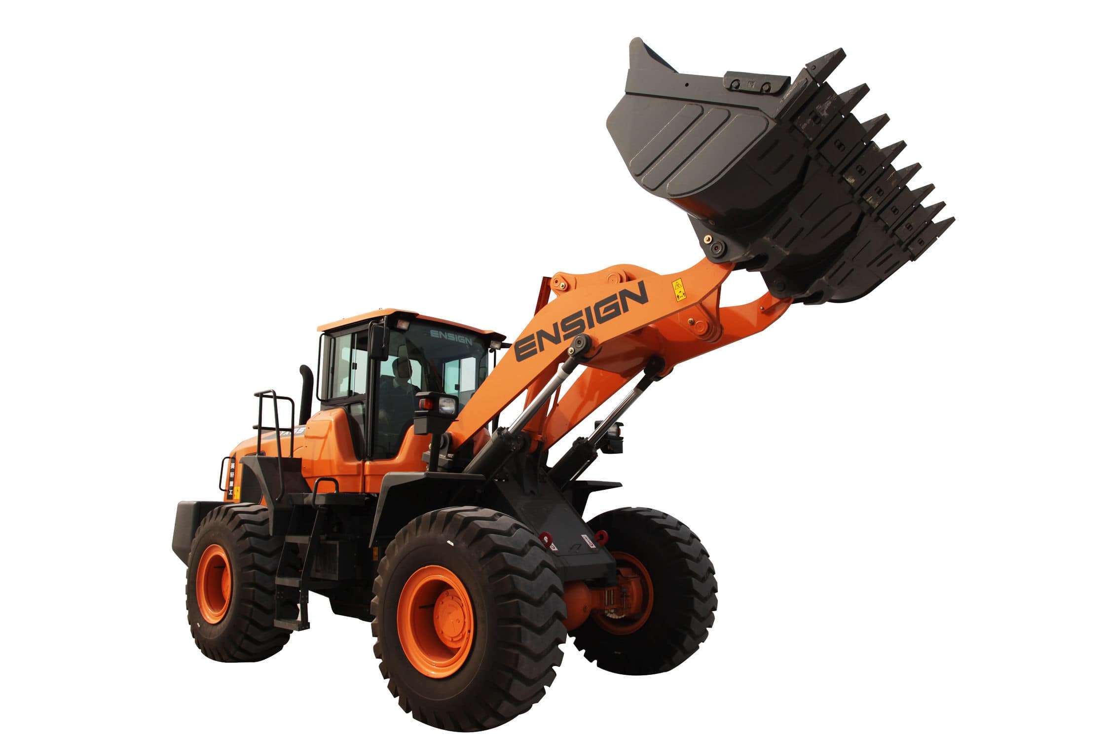 Wheeled loader - YX657 - ENSIGN HEAVY INDUSTRIES CO.,LTD - articulated ...