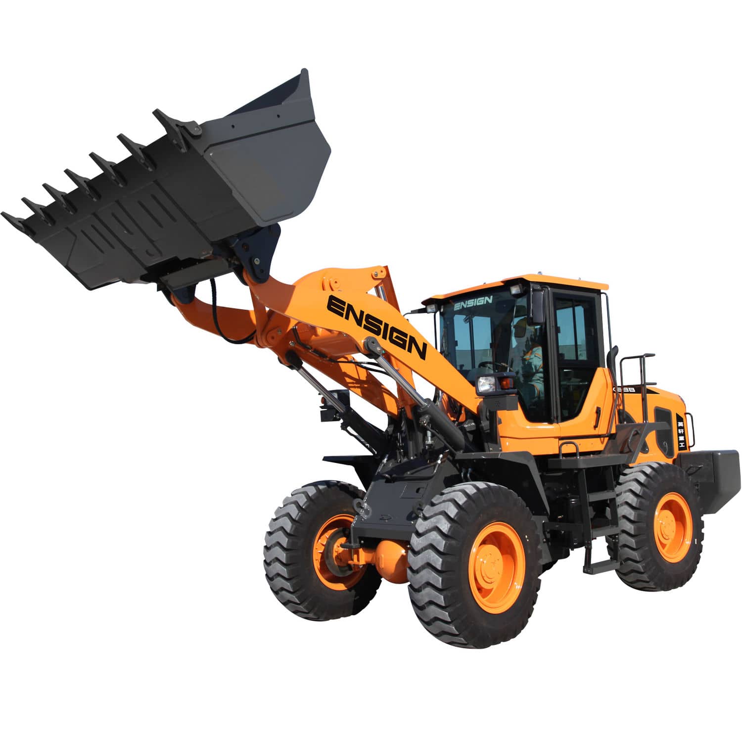 Wheeled loader - YX638 - ENSIGN HEAVY INDUSTRIES CO.,LTD - for ...