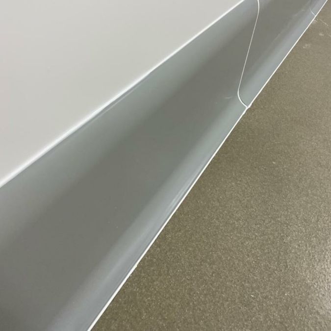 Polyurethane resin wall protection - sirec spa - industrial / gray
