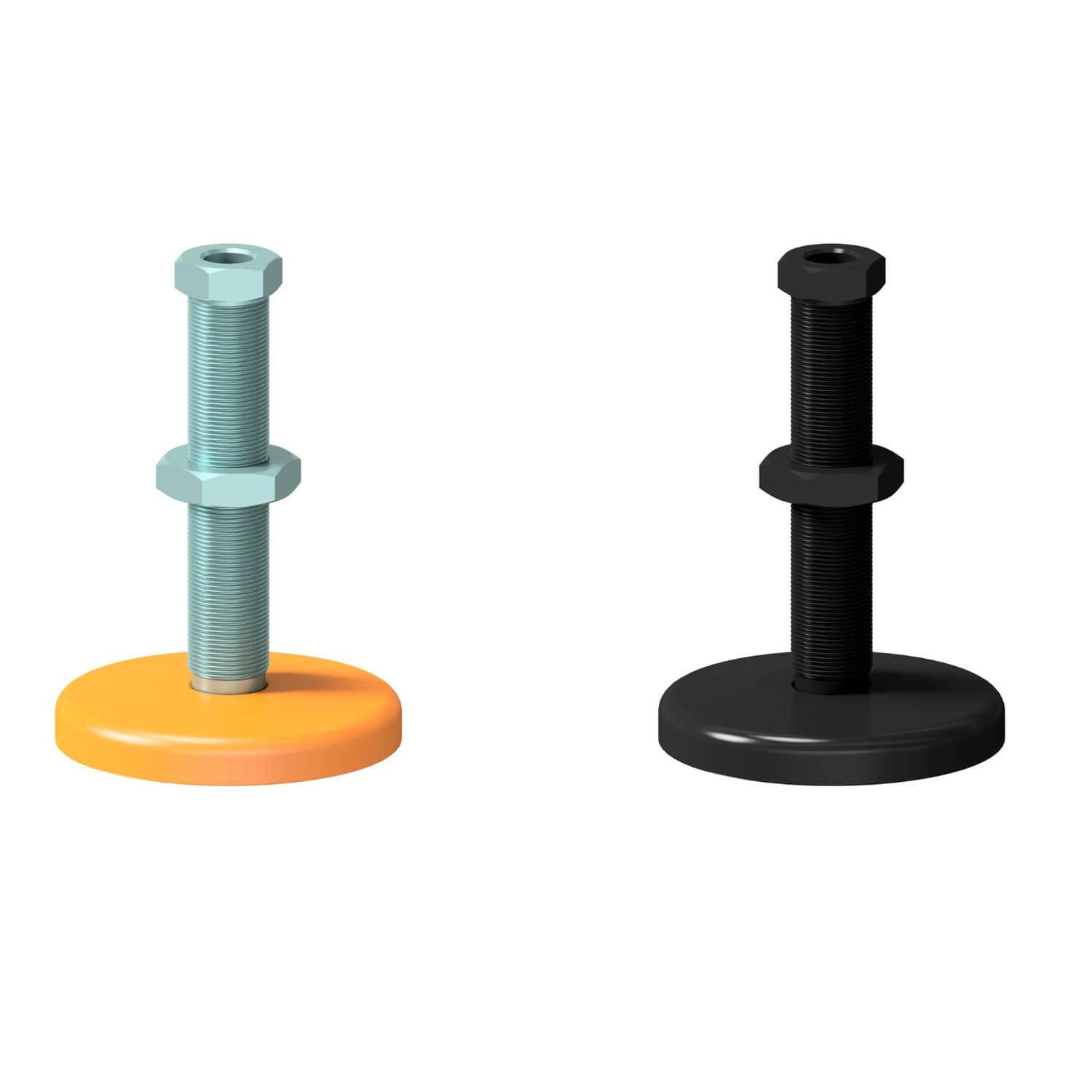 Machine foot - 126series - Martin Levelling Components - steel / anchorable