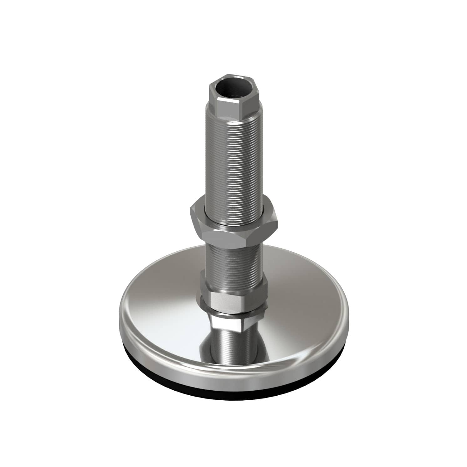 Machine foot - 12601I - Martin Levelling Components - NBR / stainless ...