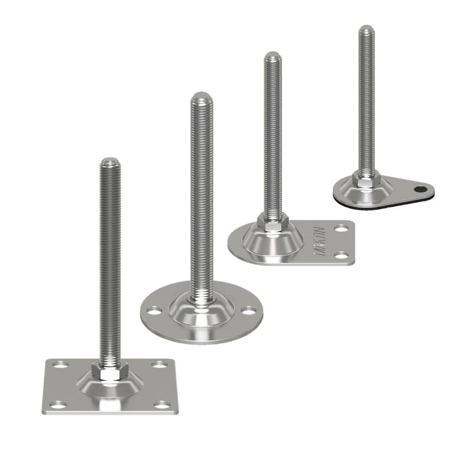 Machine foot - 15840 - Martin Levelling Components - stainless steel ...