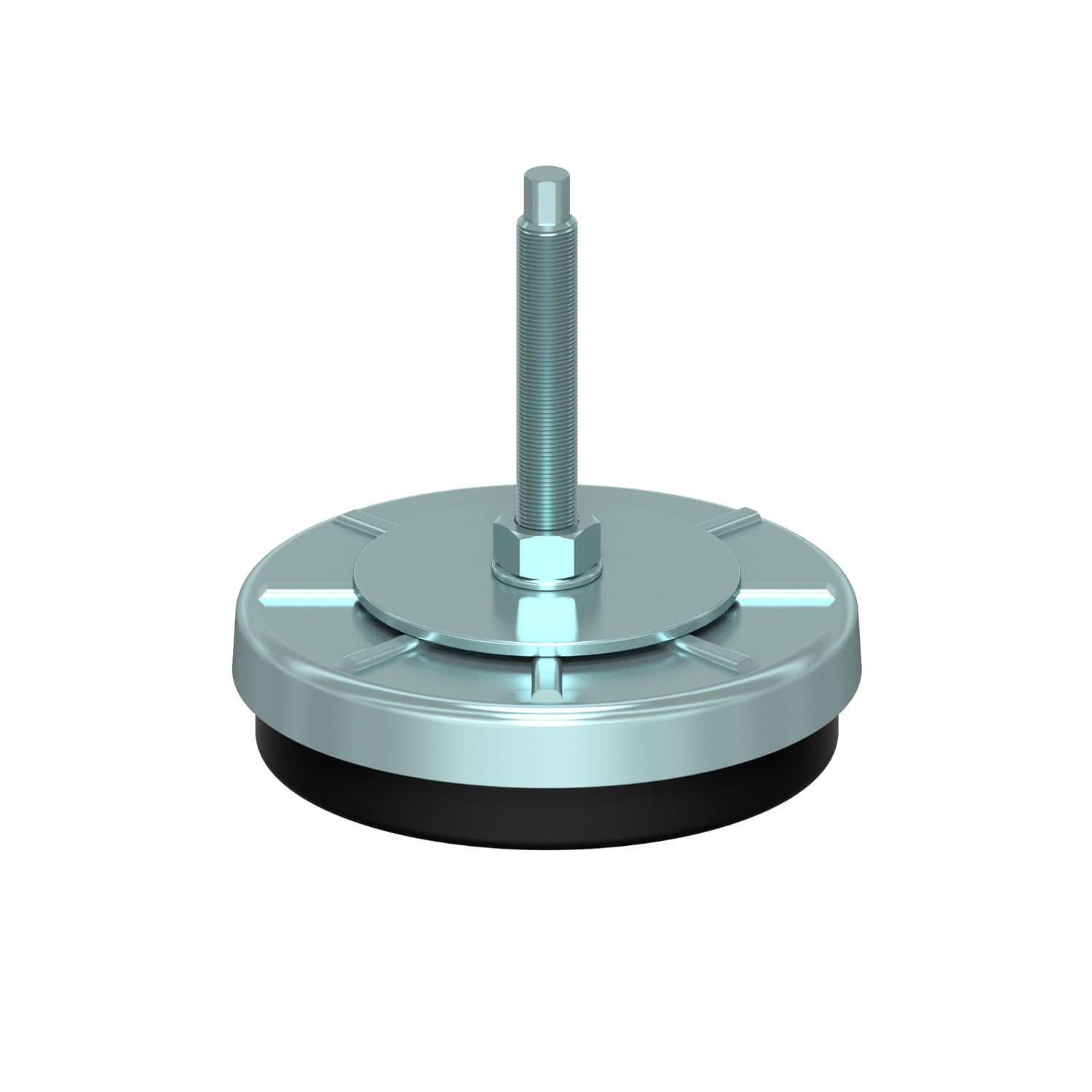 Machine foot - 140 series - Martin Levelling Components - rubber ...