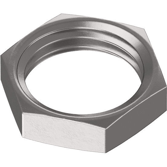 Hexagonal locknut - D Series - Teaflex S.p.a - brass / nickel