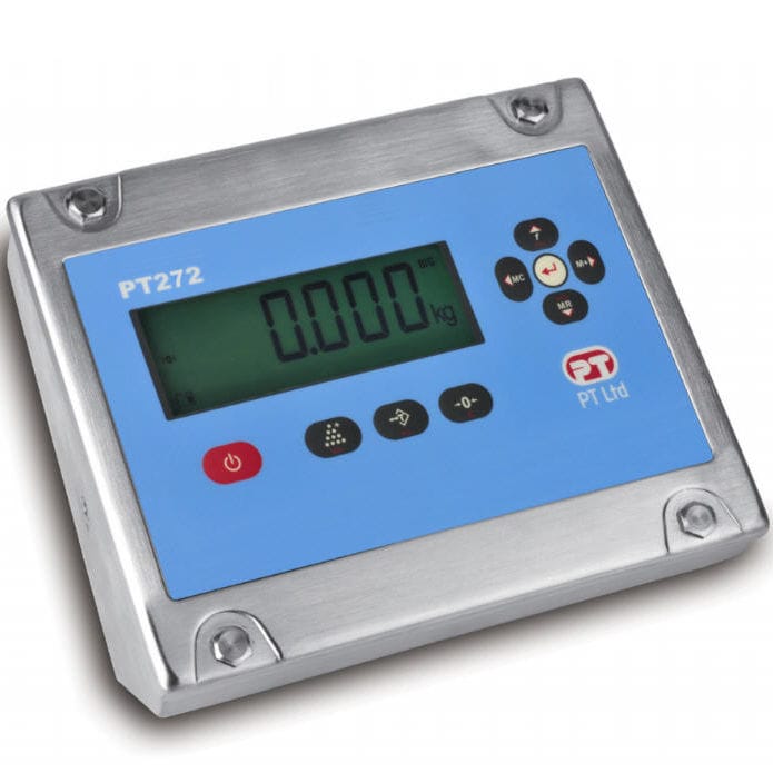 Digital weight indicator - PT272 - PT Limited - panel-mount / IP66 / RS-232