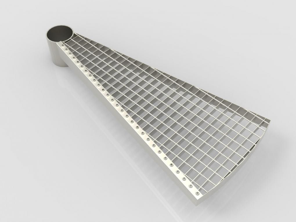 Stairway step - SP-spiral - Staco Polska Sp. z o.o.