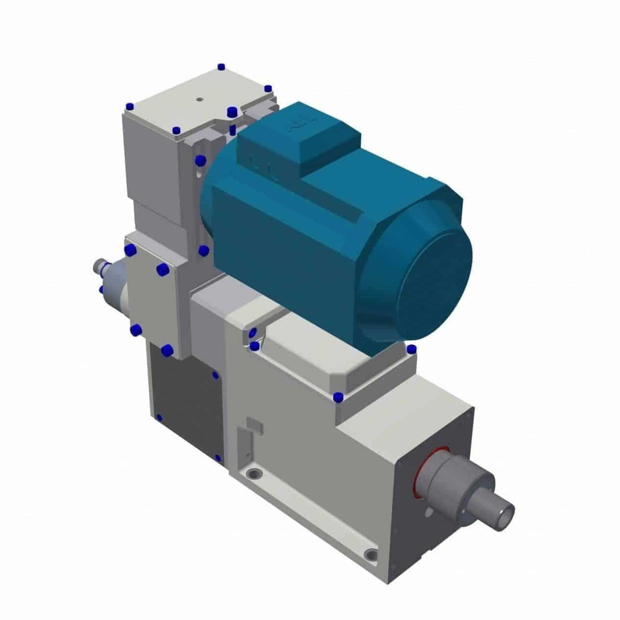 Motorized tapping unit - TX28.120 - EUROMA - multi-spindle