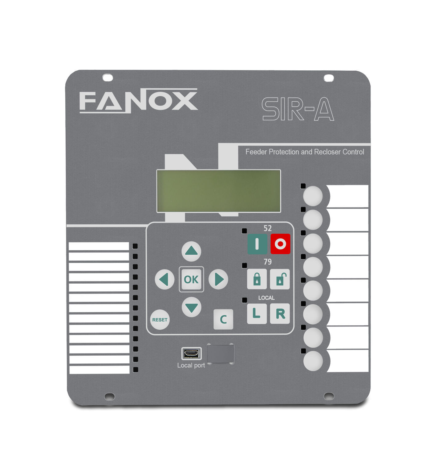Feeder protection relay - SIR-A - FANOX ELECTRONIC - voltage / current ...