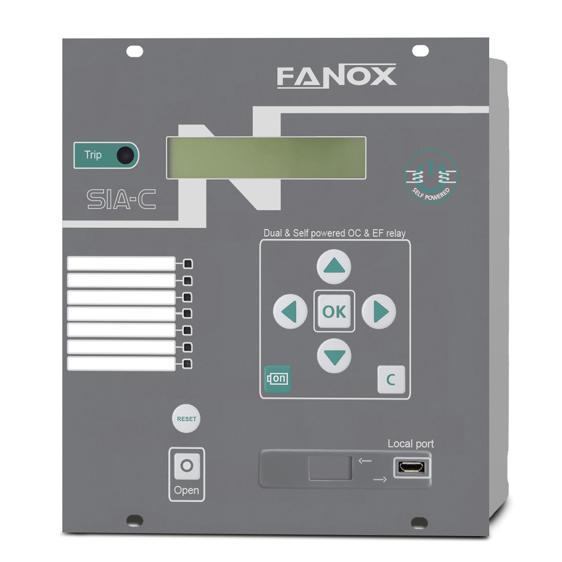 Self-powered protection relay - SIA-C - FANOX ELECTRONIC - earth ...