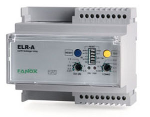 Earth-leakage protection relay - ELR-A - FANOX ELECTRONIC - for ...