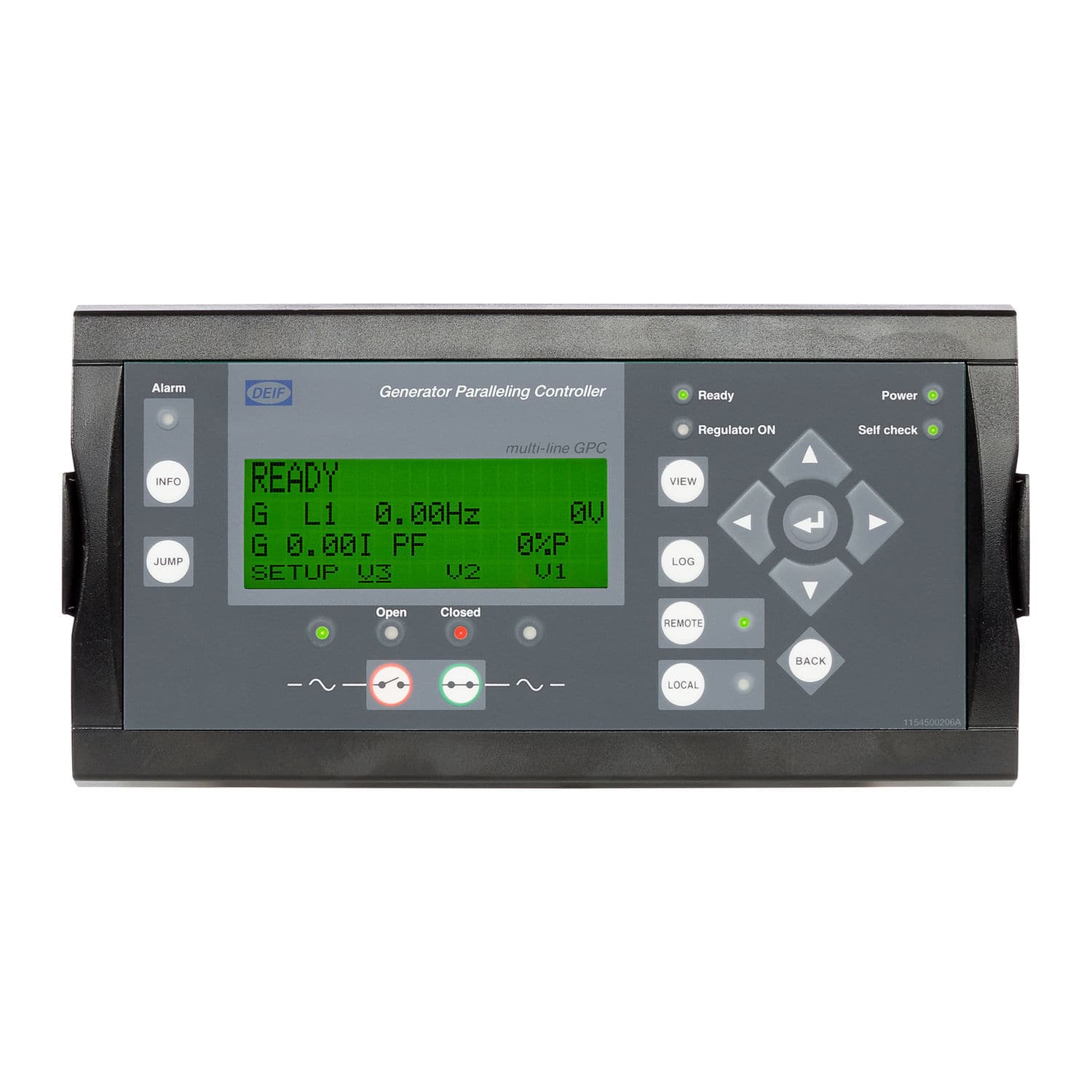 Generator set control panel - GPC-3 Gas - DEIF - compact / parallel ...