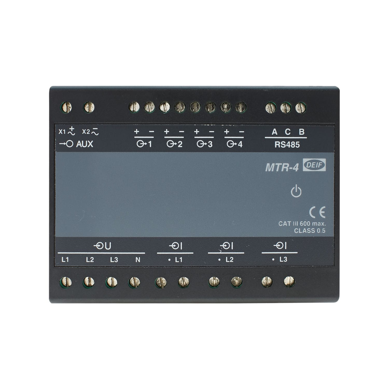 Power factor transducer - MTR-4 - DEIF - AC voltage / USB