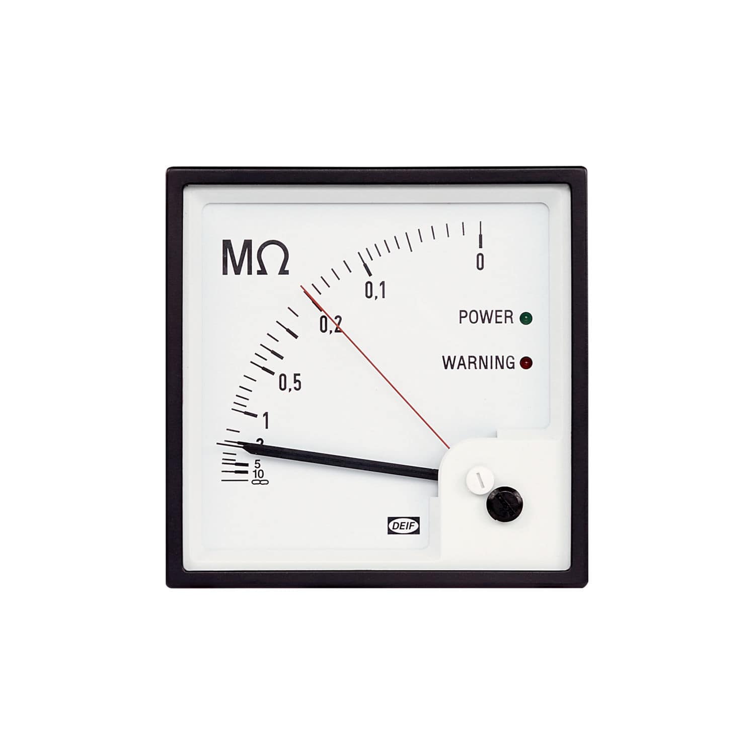 AC network insulation monitor - AAL-2 - DEIF - built-in