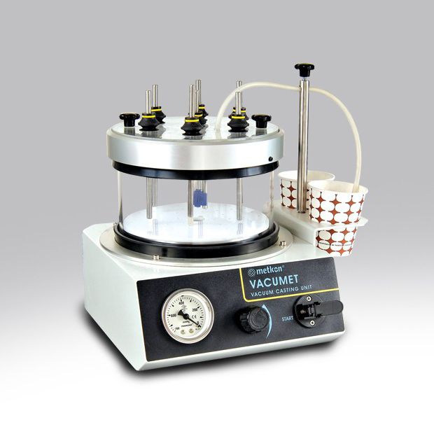 Cold mounting press - VACUMET 52 - Metkon Instruments Inc. - vacuum ...