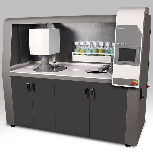 Metallographic sample grinding polishing machine - VELOX 102 - Metkon ...