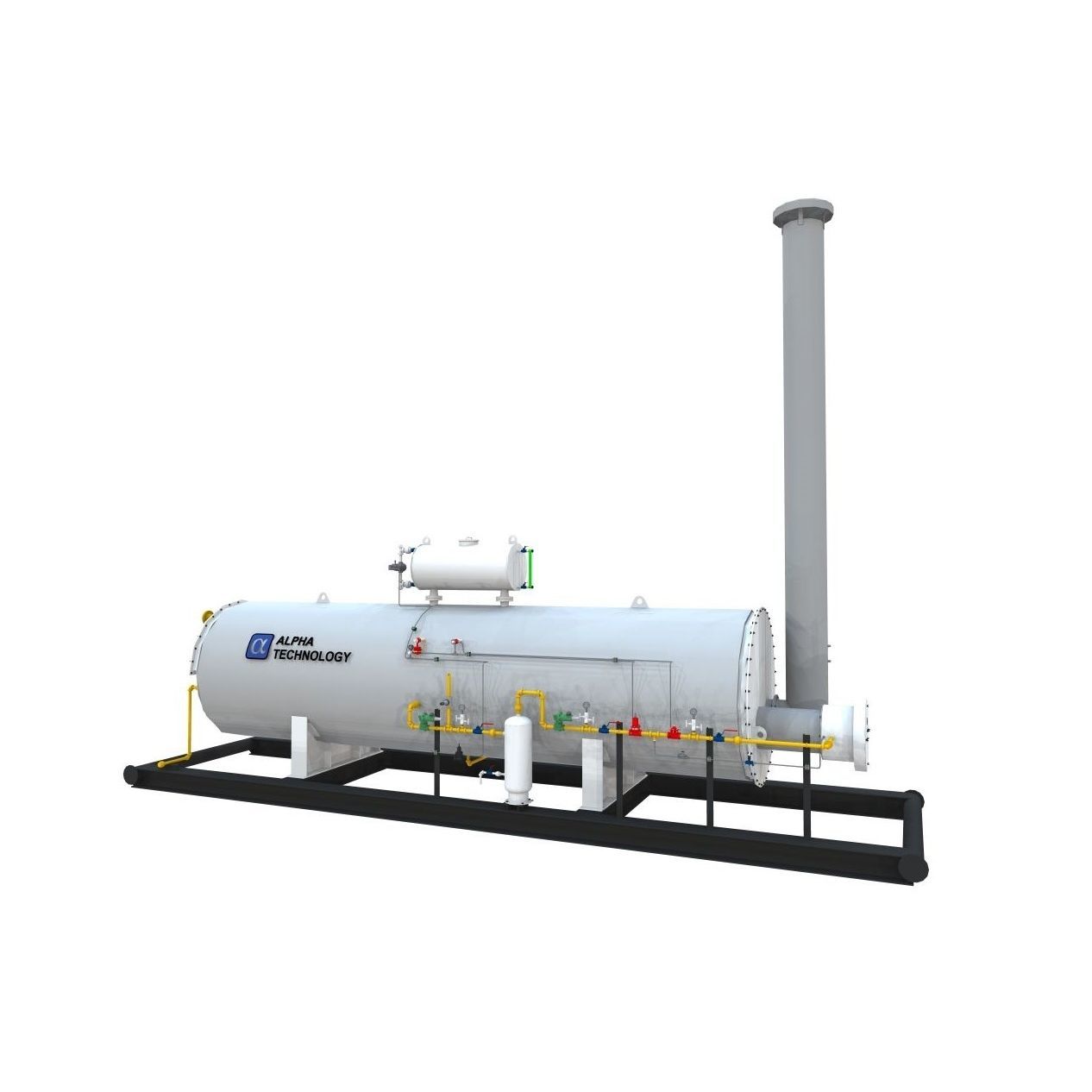 Water heater - IFH series - Alpha Technology - duct