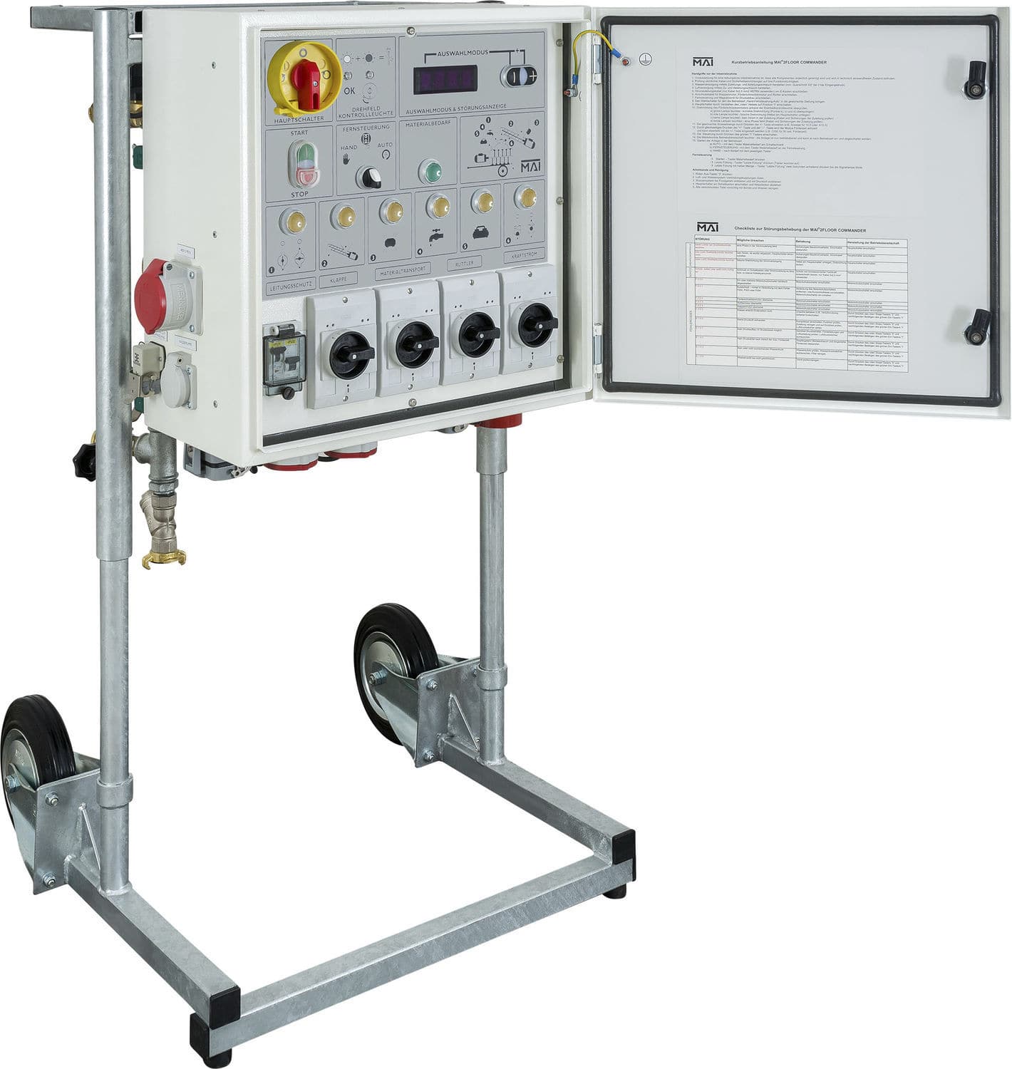 Compact control system - MAI®2FLOOR - Mai International - remote / modular