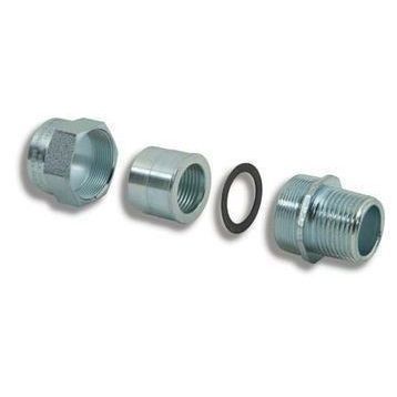 Hydraulic fitting - BMF series - CORTEM - socket / ISO / galvanised steel