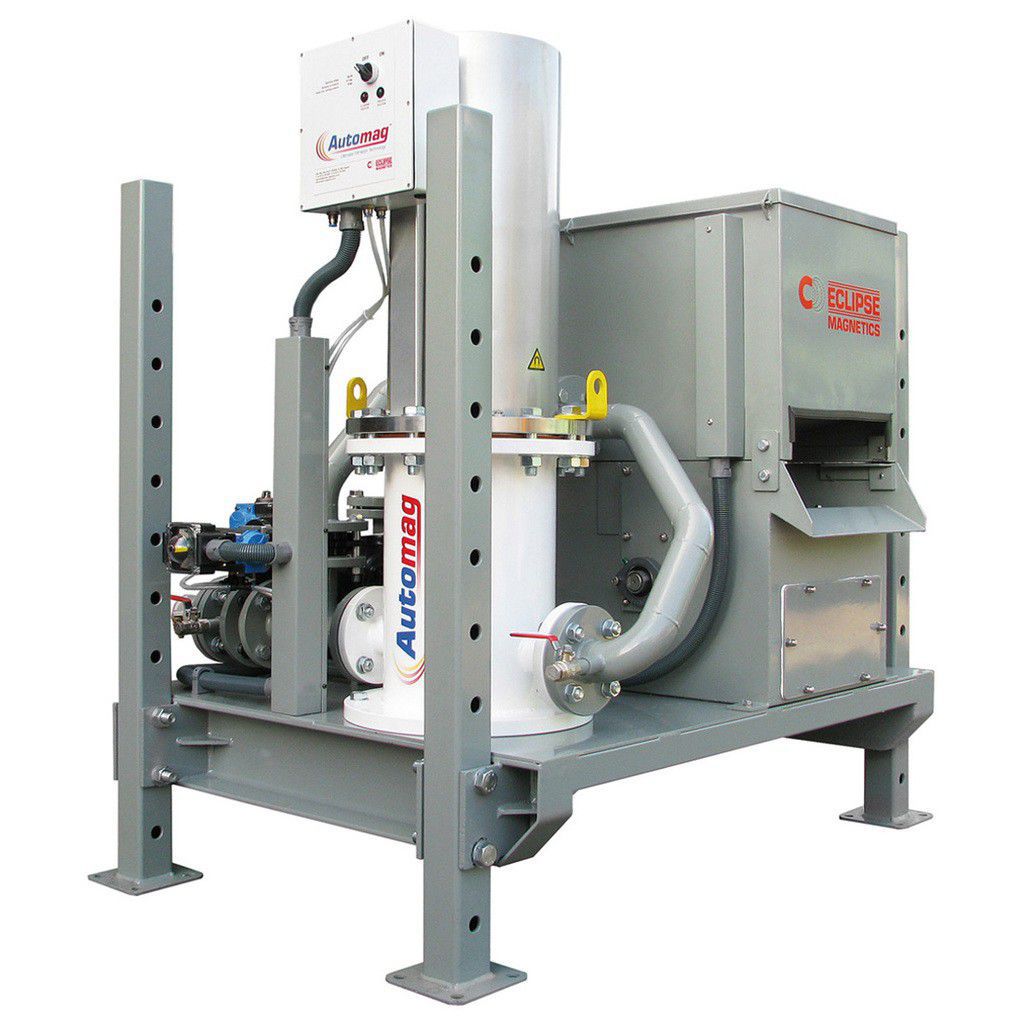 Liquid filter - Automag Skid - ECLIPSE MAGNETICS - dust / basket / magnetic