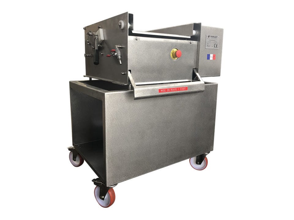 Manual fish skinning machine - V358 S - Varlet Machines - for trout ...