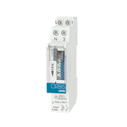 Analog time switch - UNO - ORBIS TECNOLOGÍA ELÉCTRICA - panel-mounted ...